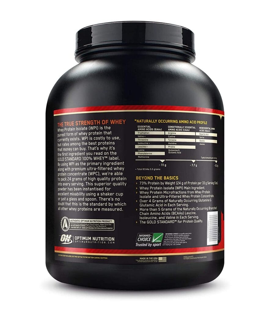 On 100% Whey Gold Standard 2.27kg (5lbs) Double Rich Chocolate – Flex ...